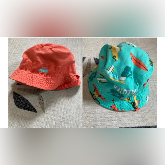 Accessories | Toddler Surfing Monkey Aloha Reversible Bucket Hat | Poshmark